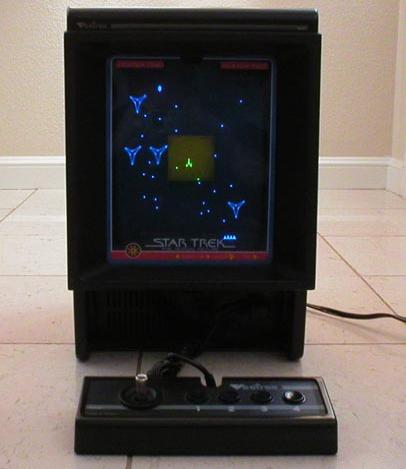 Vectrex Arcade System With Game and Overlay